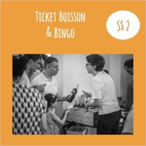 Journée paroissiale – Ticket Boisson / Bingo – Bienvenue à la CCFS!